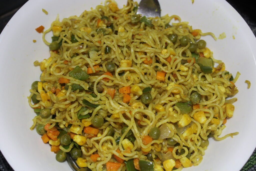 Masala Maggi Recipe - Veg Noodles Recipe - Best Breakfast - Telugu ...